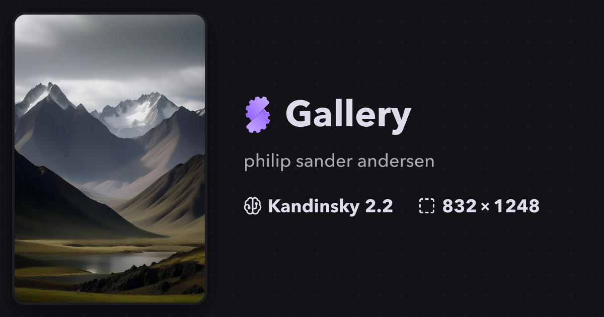 "philip sander andersen" | Gallery | Stablecog