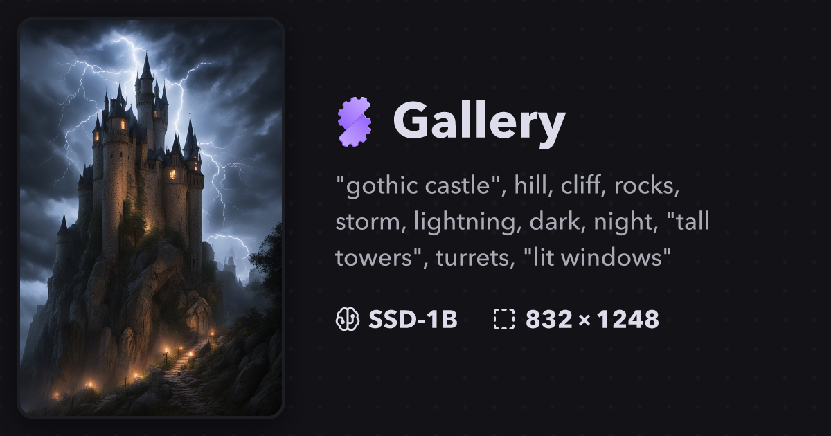 ""gothic castle", hill, cliff, rocks, ..." | Gallery | Stablecog