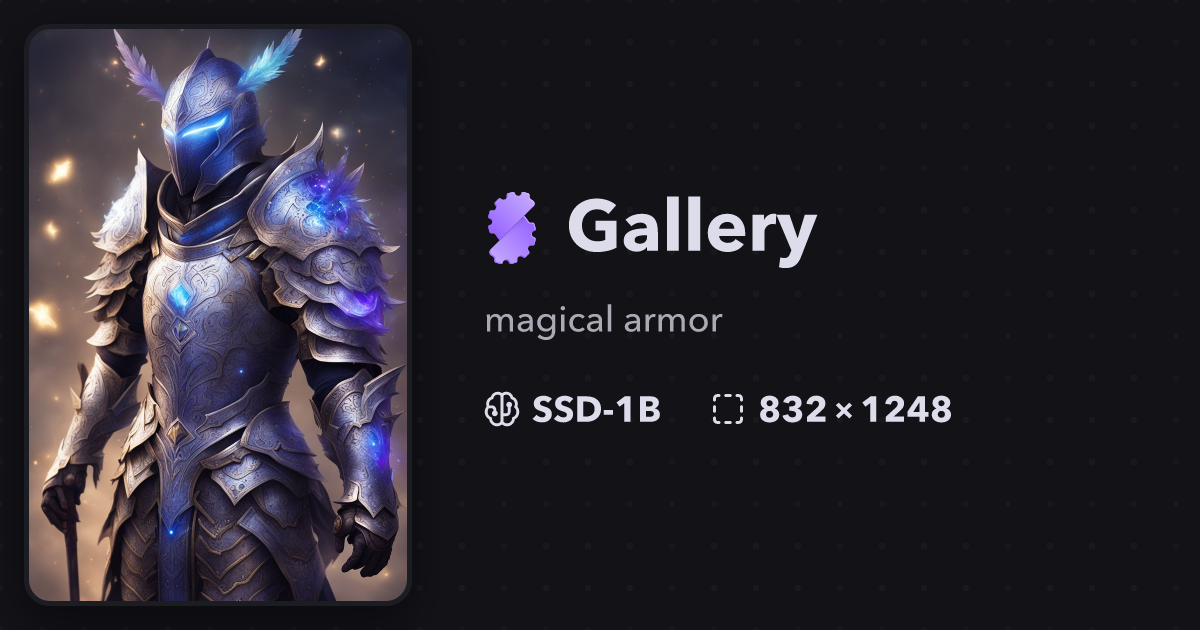 Magical armor | Gallery