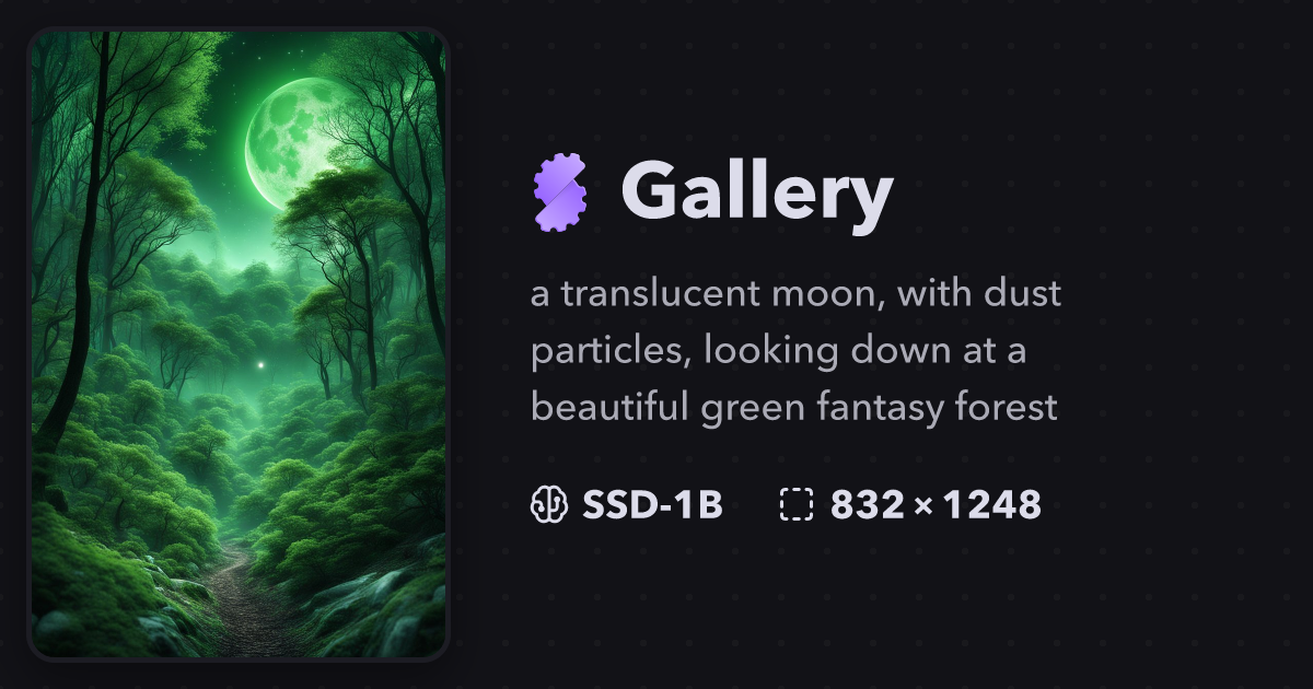 "a translucent moon, with dust particl..." | Gallery | Stablecog