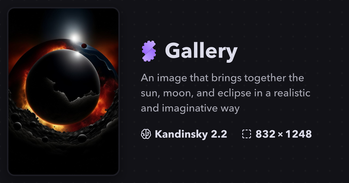 "An image that brings together the sun..." | Gallery | Stablecog