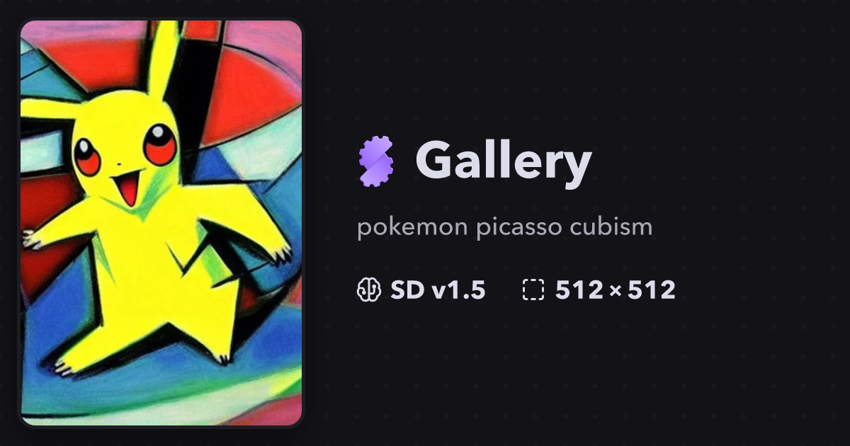 Pokemon picasso cubism | Gallery