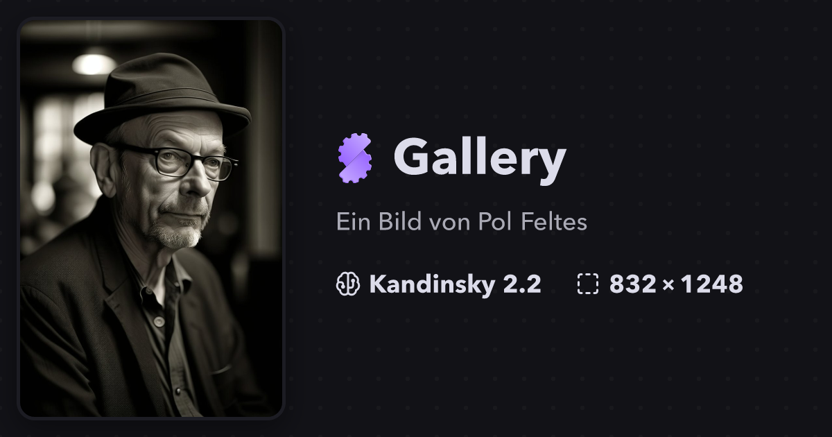 "Ein Bild von Pol Feltes" | Gallery | Stablecog