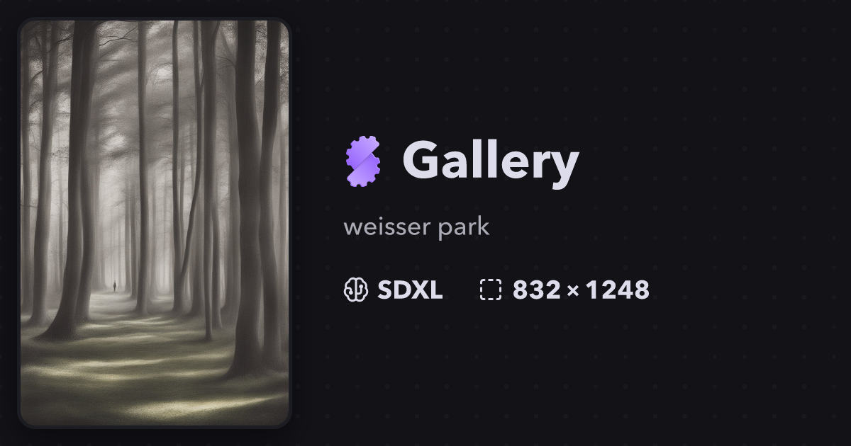 "weisser park" | Gallery | Stablecog