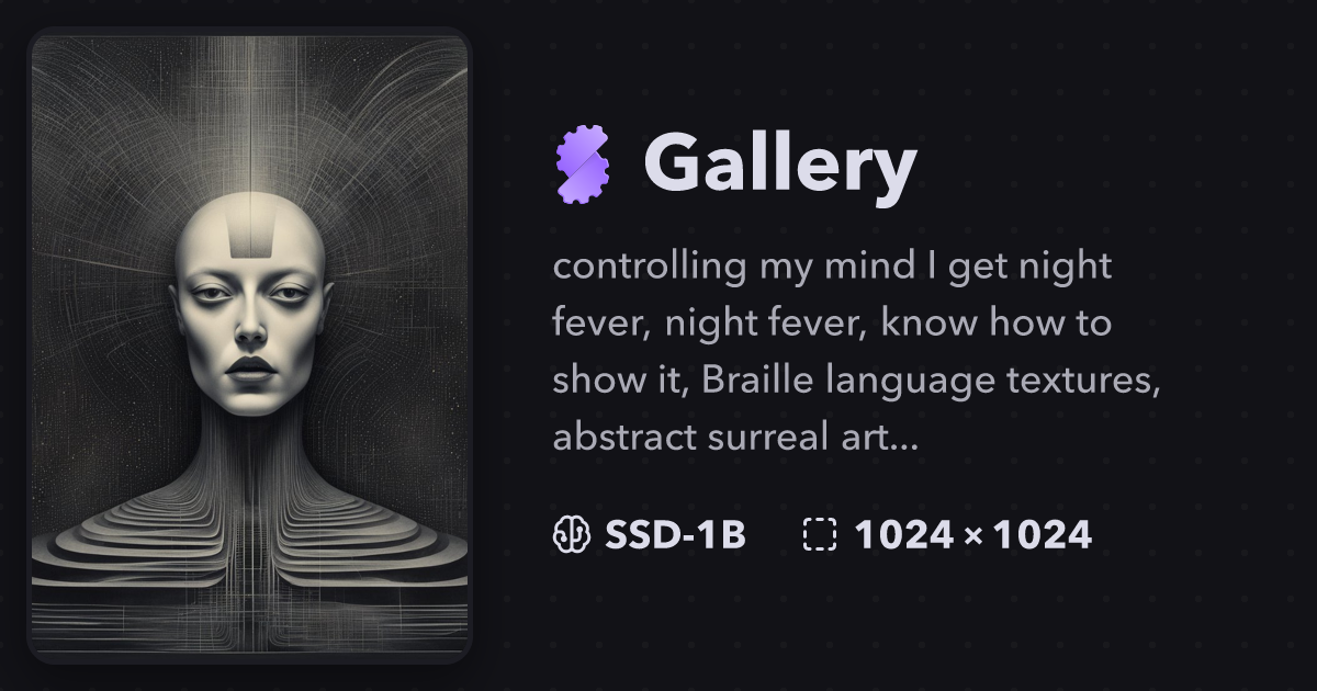 "controlling my mind I get night fever..." | Gallery | Stablecog