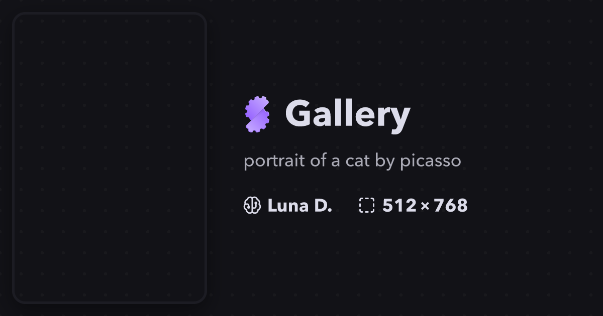 "portrait of a cat by picasso" | Gallery | Stablecog