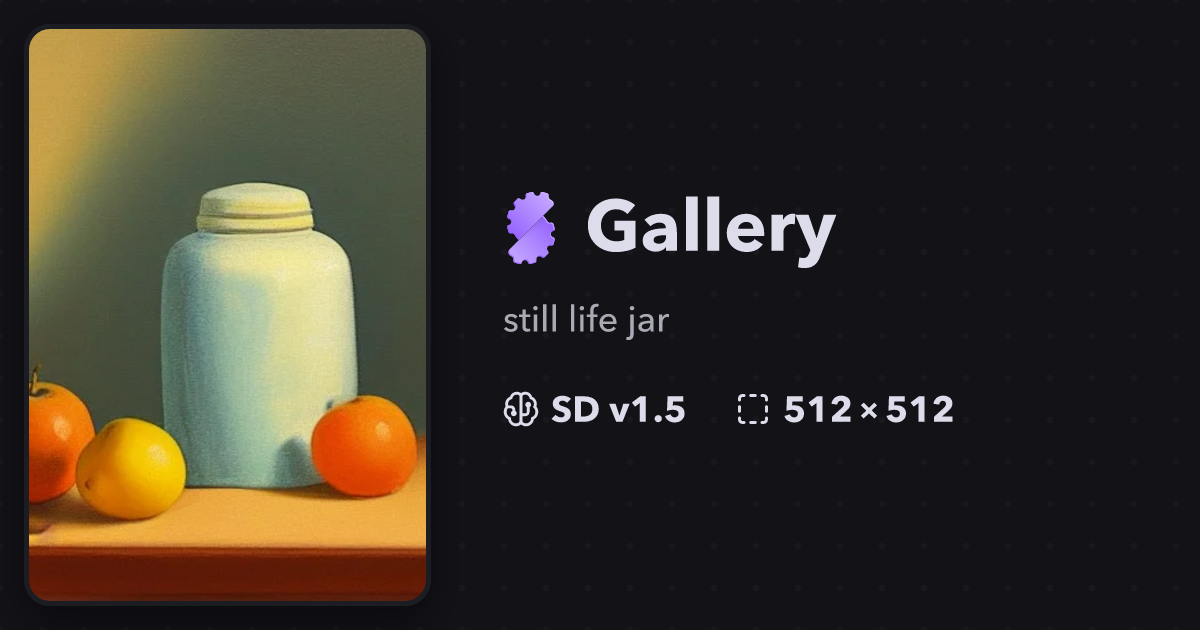 "still life jar" | Gallery | Stablecog