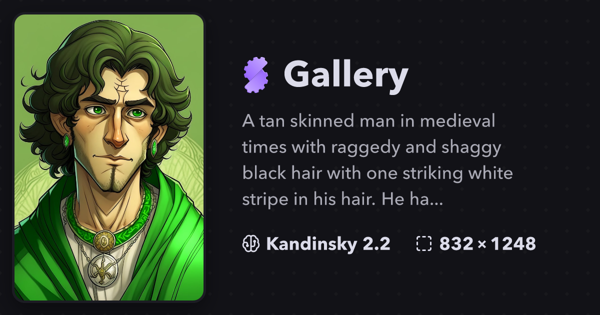 "A tan skinned man in medieval times w..." | Gallery | Stablecog
