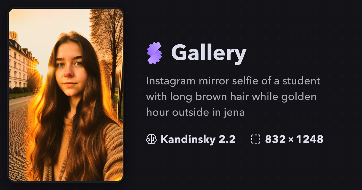 "Instagram mirror selfie of a student ..." | Gallery | Stablecog