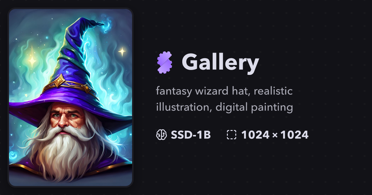 "fantasy wizard hat, realistic illustr..." | Gallery | Stablecog