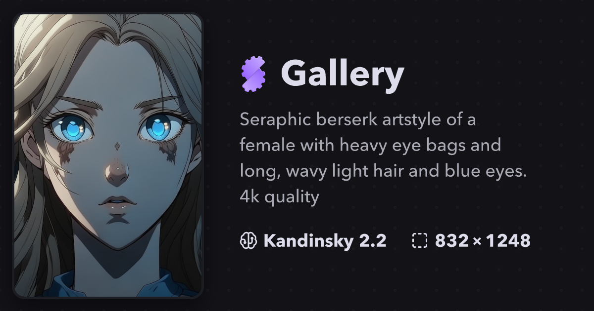 "Seraphic berserk artstyle of a female..." | Gallery | Stablecog