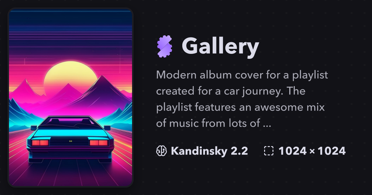 "Modern album cover for a playlist cre..." | Gallery | Stablecog