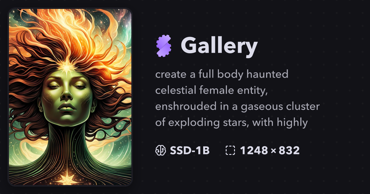 "create a full body haunted celestial ..." | Gallery | Stablecog