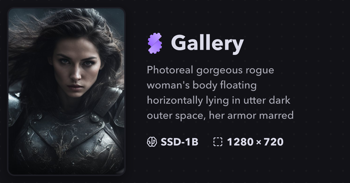 "Photoreal gorgeous rogue woman's body..." | Gallery | Stablecog