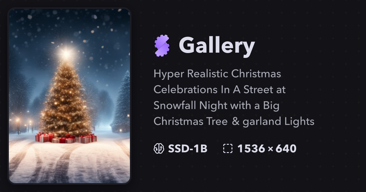 "Hyper Realistic Christmas Celebration..." | Gallery | Stablecog