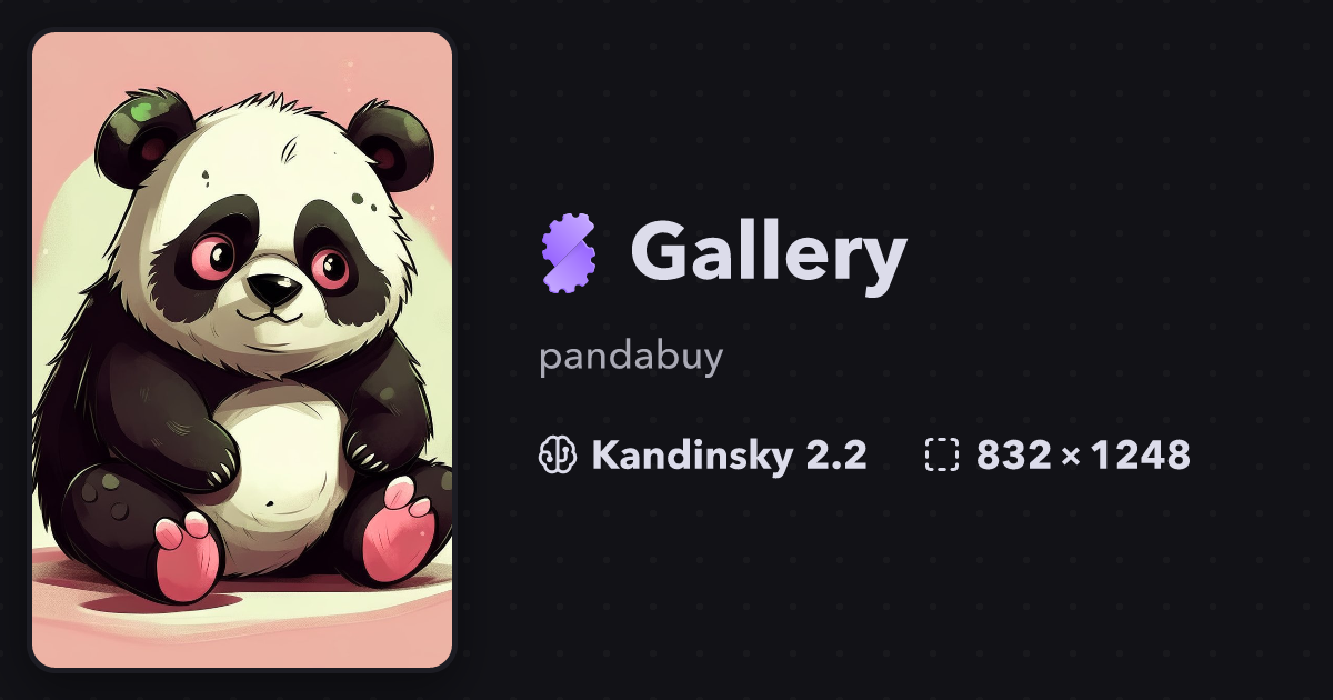 "pandabuy" | Gallery | Stablecog