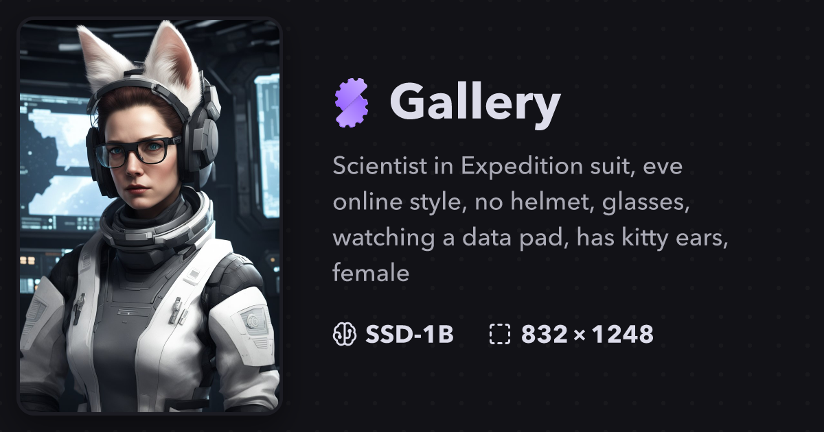 "Scientist in Expedition suit, eve onl..." | Gallery | Stablecog