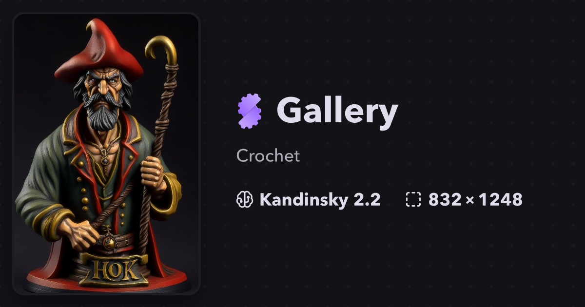 "Crochet" | Gallery | Stablecog