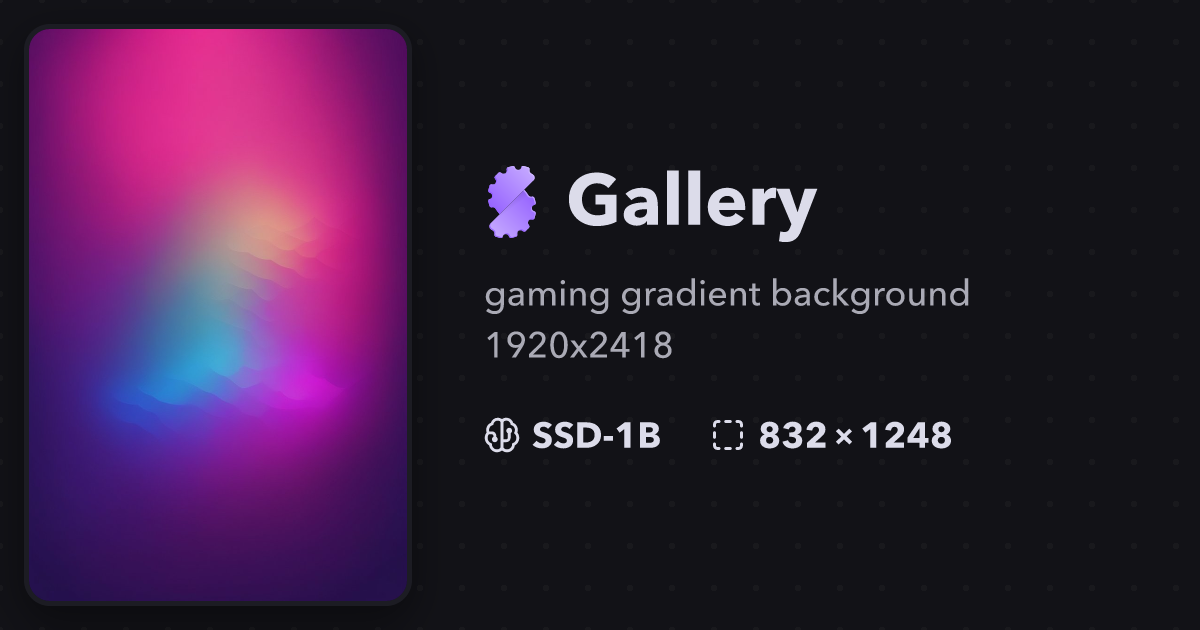 "gaming gradient background 1920x2418" | Gallery | Stablecog