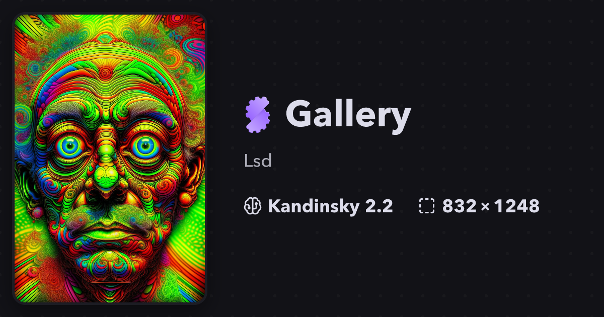 "Lsd" | Gallery | Stablecog