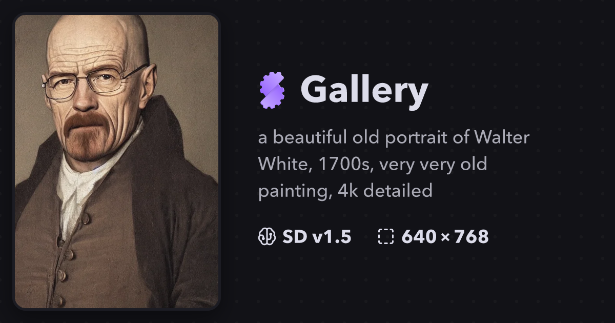 "a beautiful old portrait of Walter Wh..." | Gallery | Stablecog