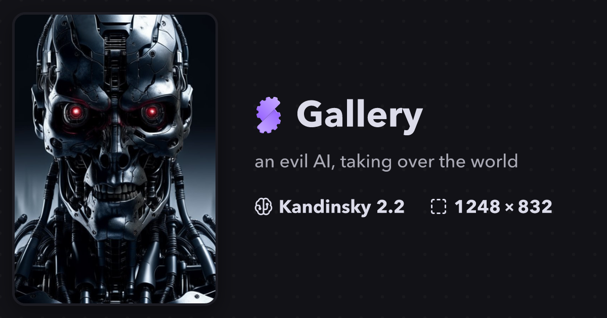 "an evil AI, taking over the world" | Gallery | Stablecog