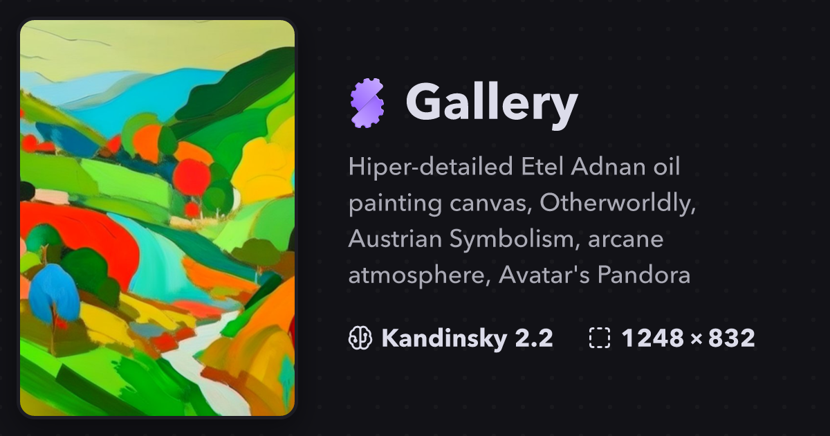 "Hiper-detailed Etel Adnan oil paintin..." | Gallery | Stablecog