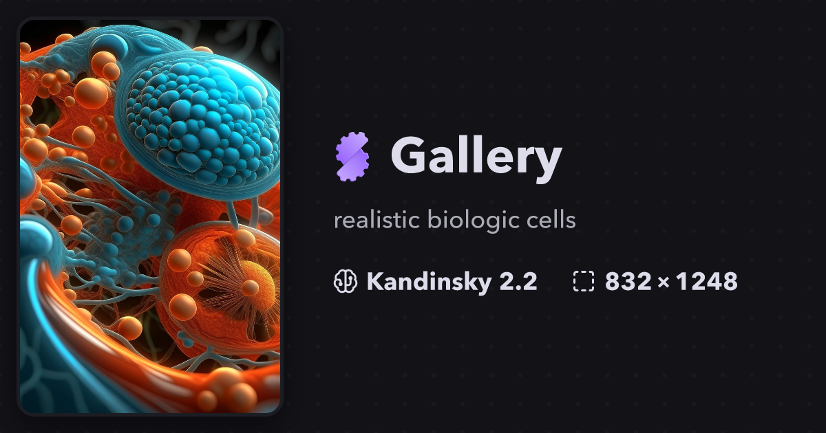 "realistic biologic cells" | Gallery | Stablecog