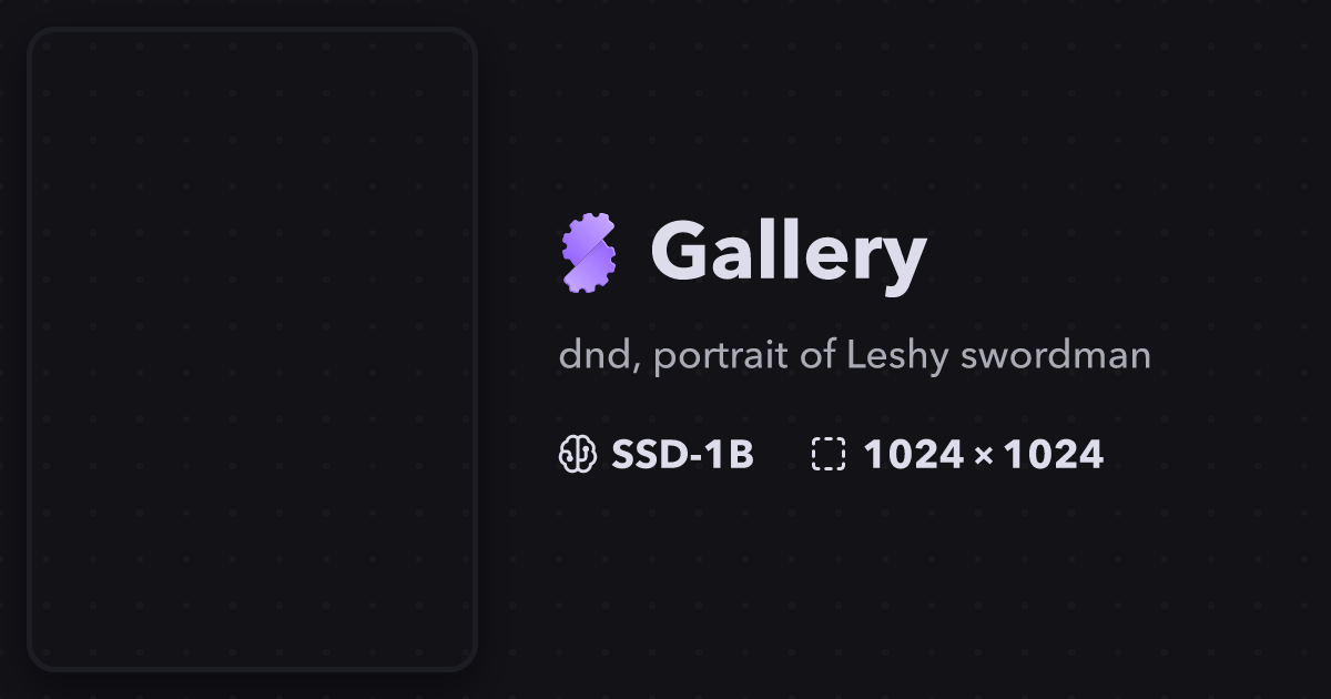 "dnd, portrait of Leshy swordman" | Gallery | Stablecog