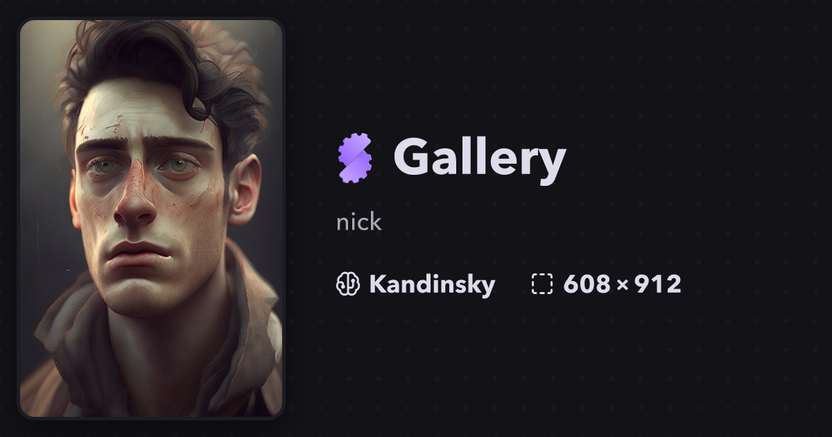 "nick" | Gallery | Stablecog
