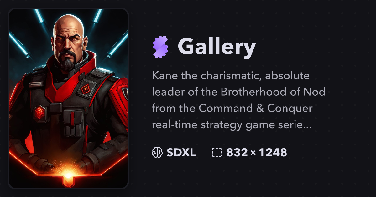 "Kane the charismatic, absolute leader..." | Gallery | Stablecog
