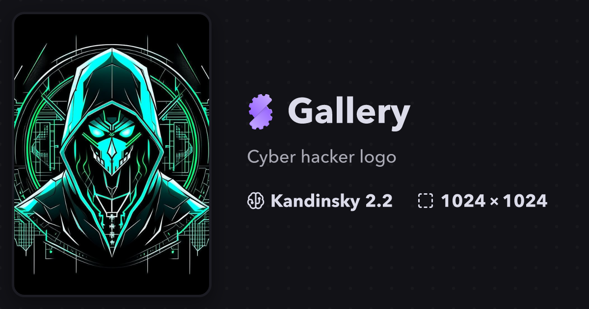 "Cyber hacker logo" | Gallery | Stablecog