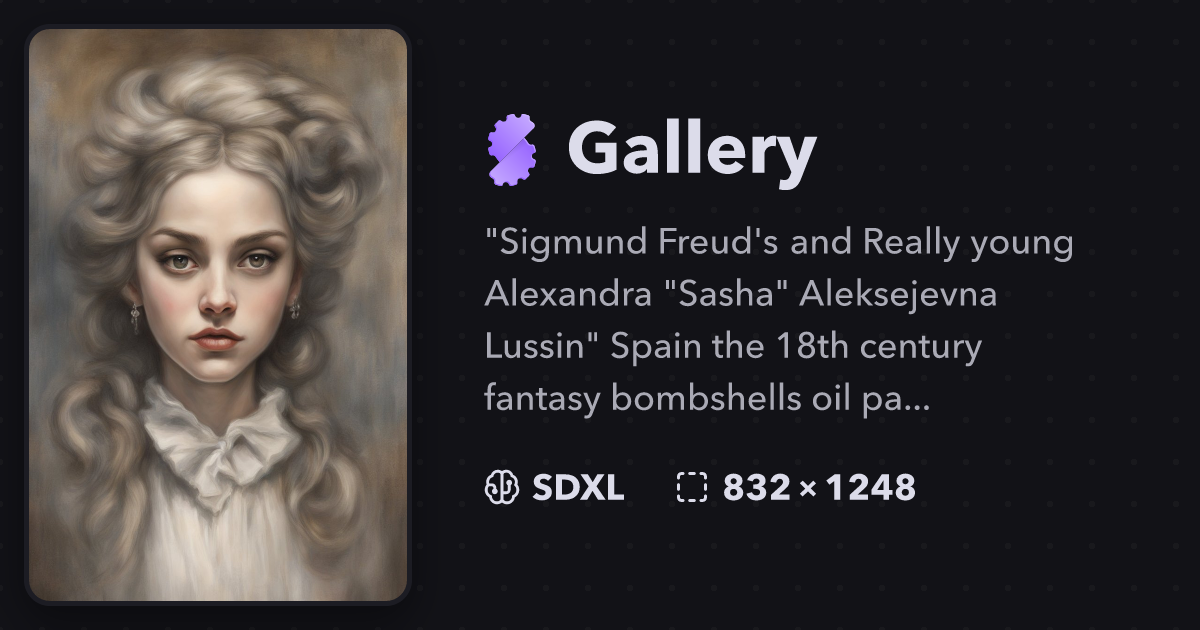 ""Sigmund Freud's and Really young Ale..." | Gallery | Stablecog