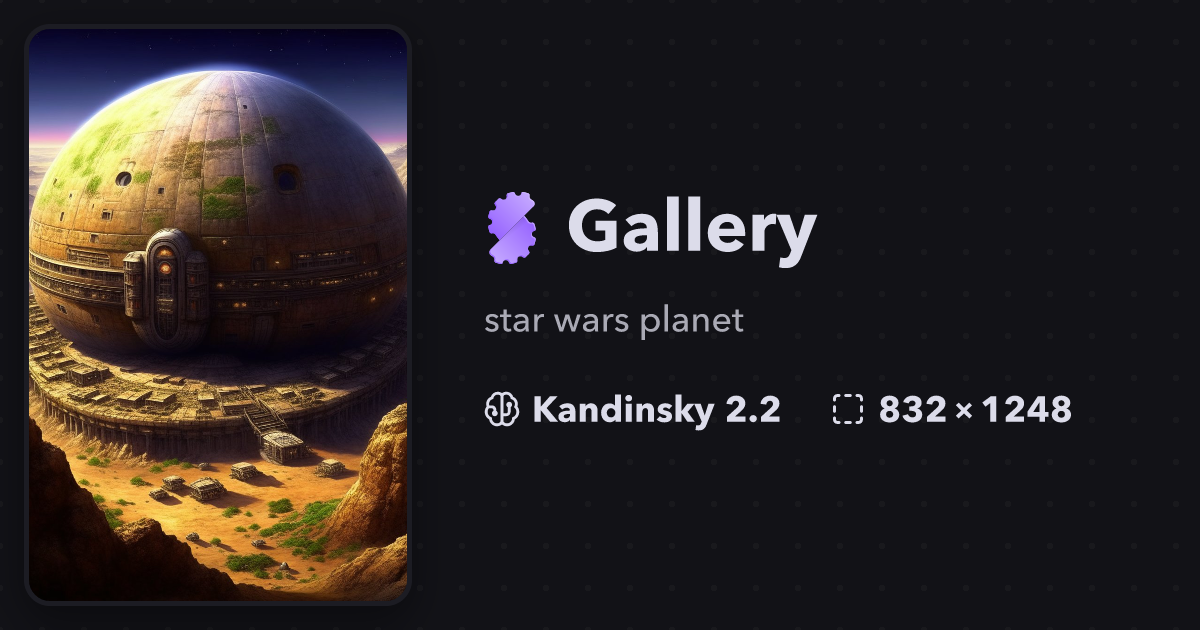 "star wars planet" | Gallery | Stablecog
