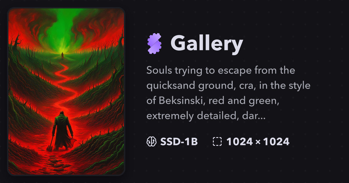 "Souls trying to escape from the quick..." | Gallery | Stablecog