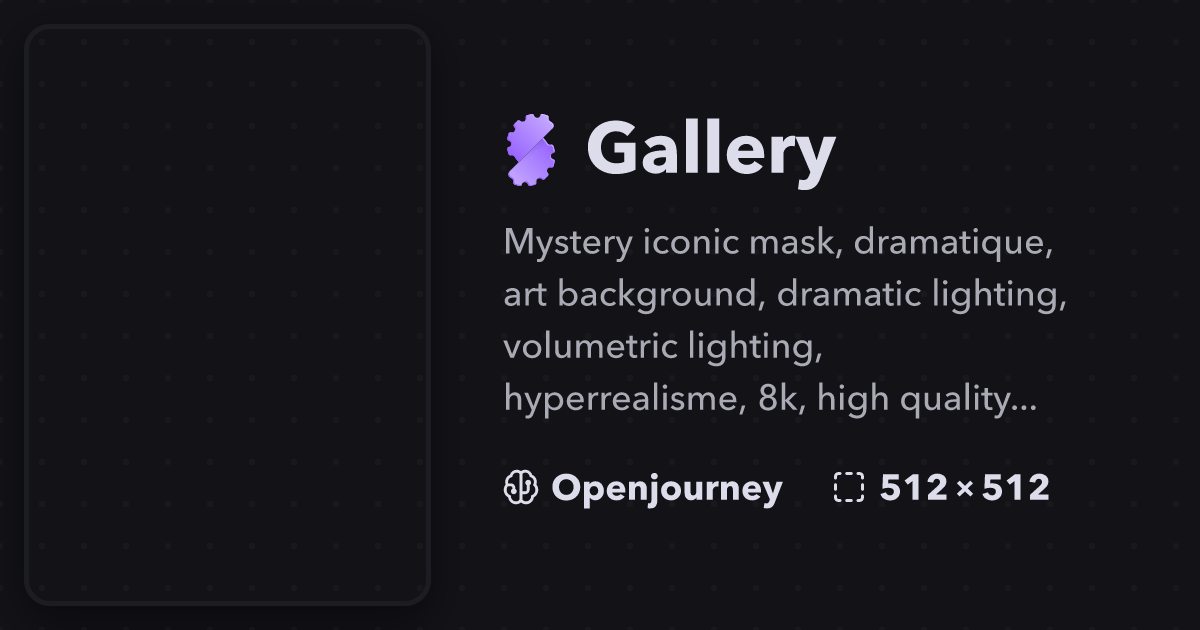 "Mystery iconic mask, dramatique, art ..." | Gallery | Stablecog