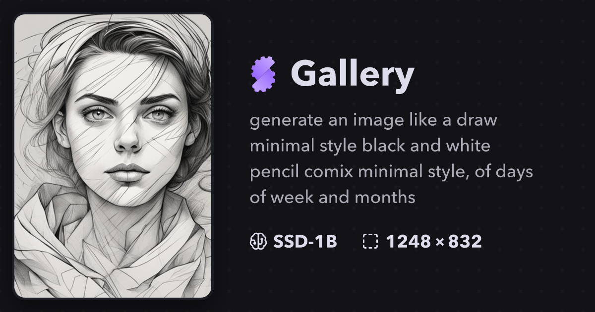 "generate an image like a draw minimal..." | Gallery | Stablecog