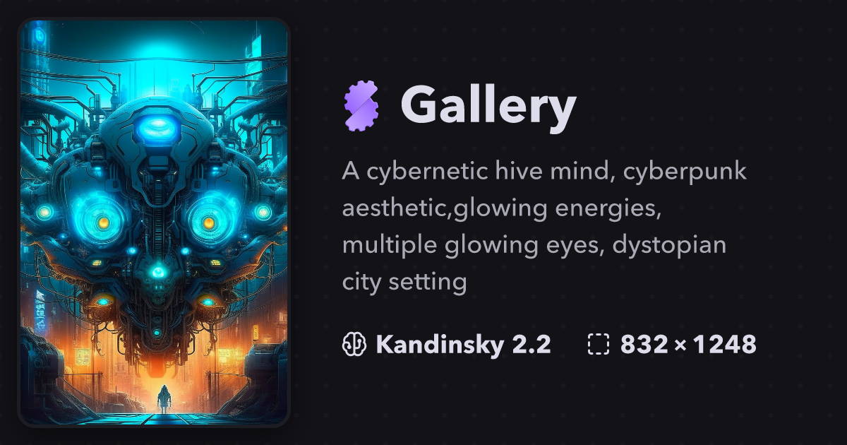 "A cybernetic hive mind, cyberpunk aes..." | Gallery | Stablecog