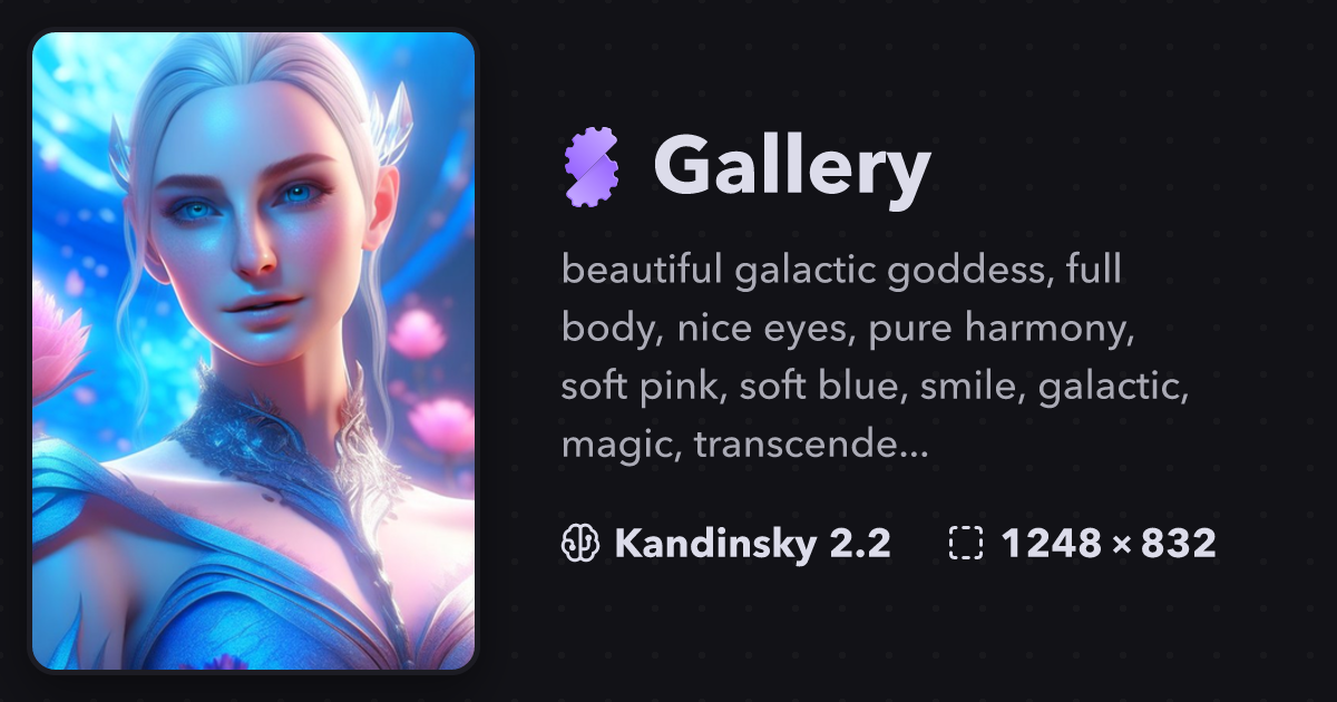 "beautiful galactic goddess, full body..." | Gallery | Stablecog