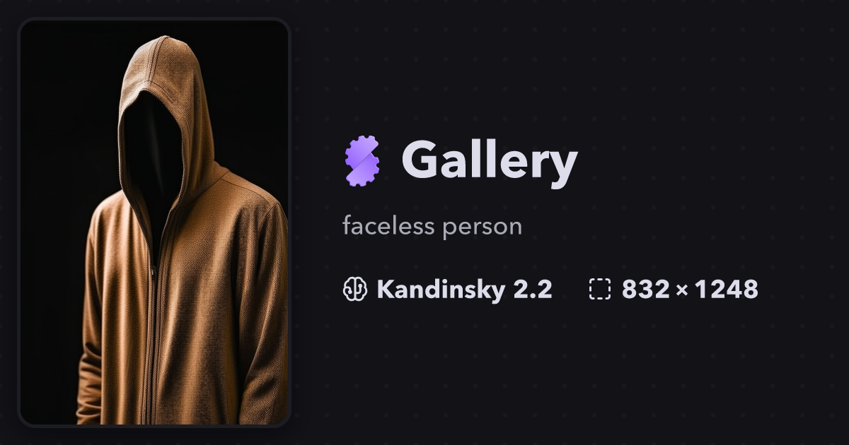 "faceless person" | Gallery | Stablecog