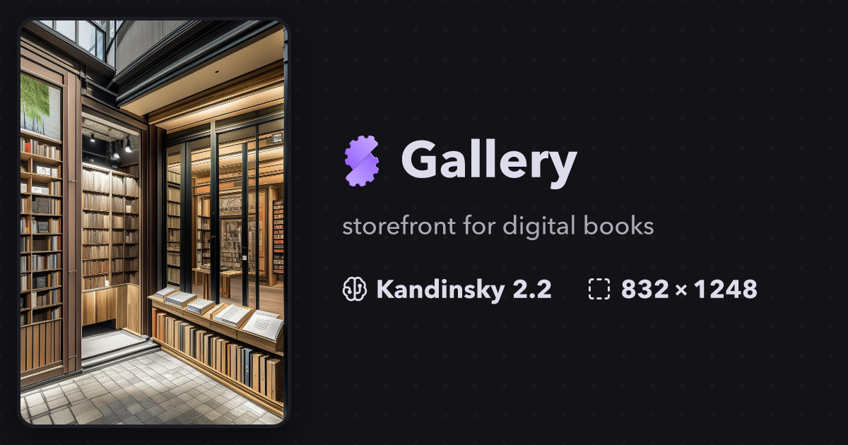 "storefront for digital books" | Gallery | Stablecog