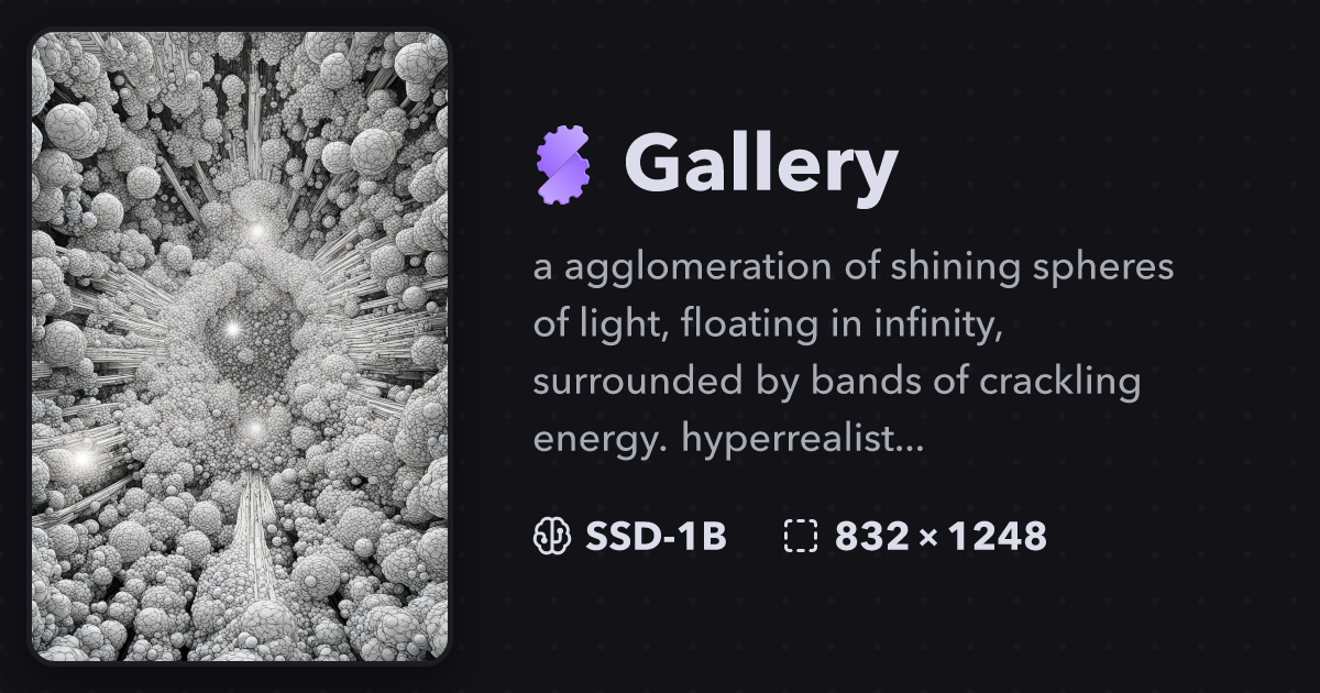 "a agglomeration of shining spheres of..." | Gallery | Stablecog