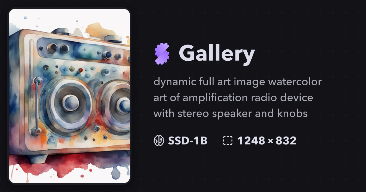 "dynamic full art image watercolor art..." | Gallery | Stablecog