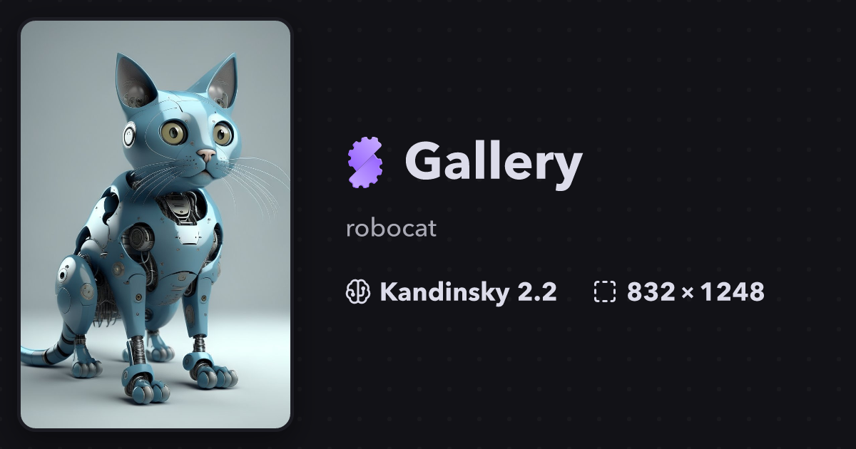 Robocat | Gallery