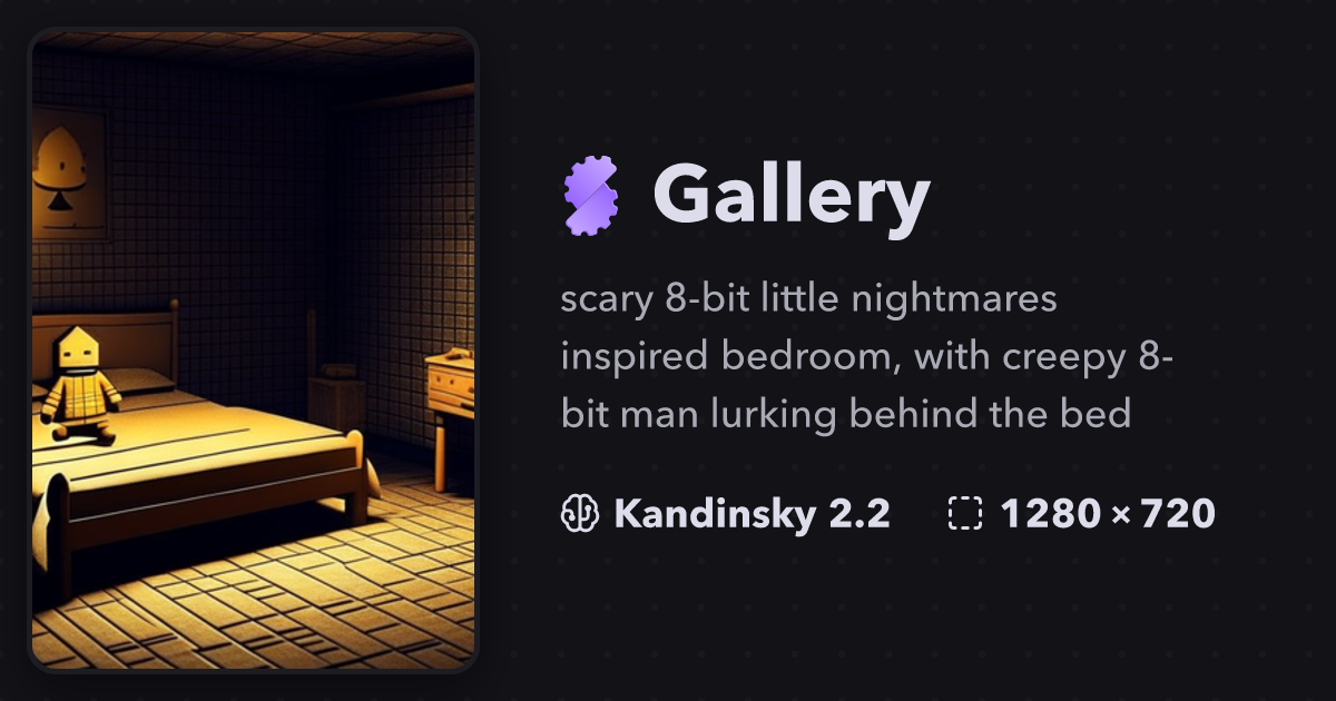 "scary 8-bit little nightmares inspire..." | Gallery | Stablecog