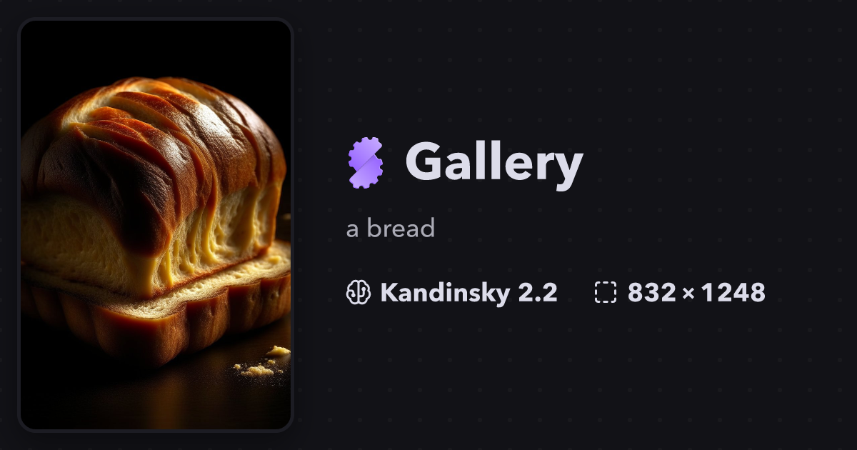 "a bread" | Gallery | Stablecog
