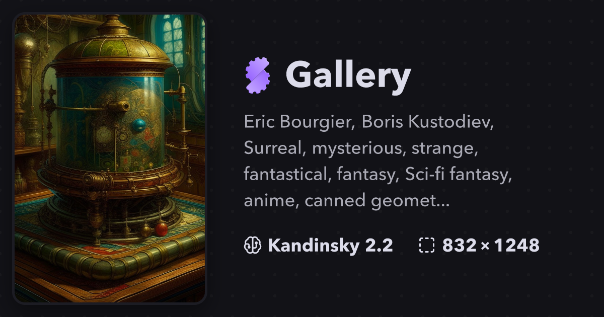 "Eric Bourgier, Boris Kustodiev, Surre..." | Gallery | Stablecog