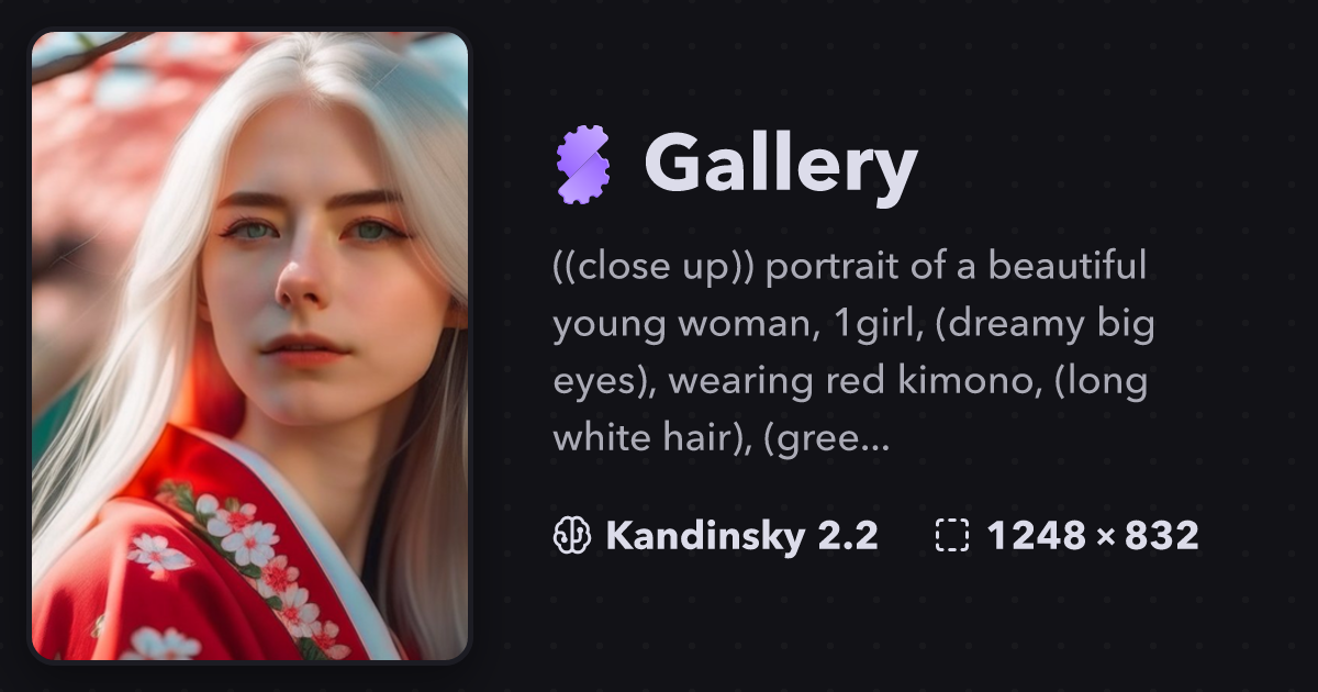 "((close up)) portrait of a beautiful ..." | Gallery | Stablecog