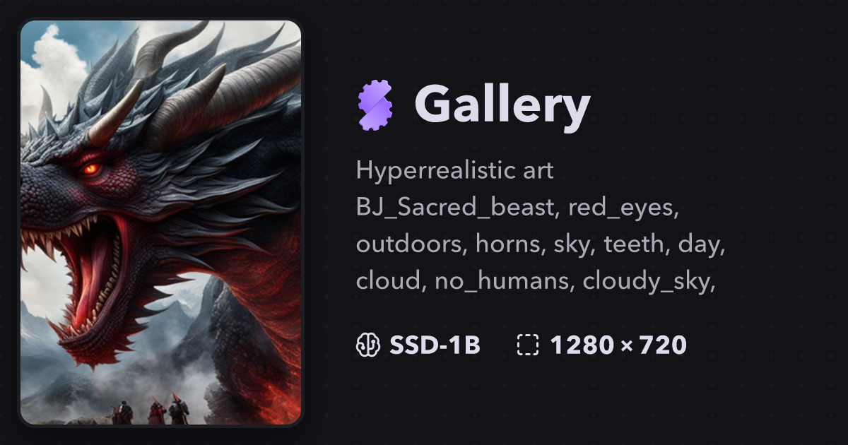 "Hyperrealistic art BJ_Sacred_beast, r..." | Gallery | Stablecog