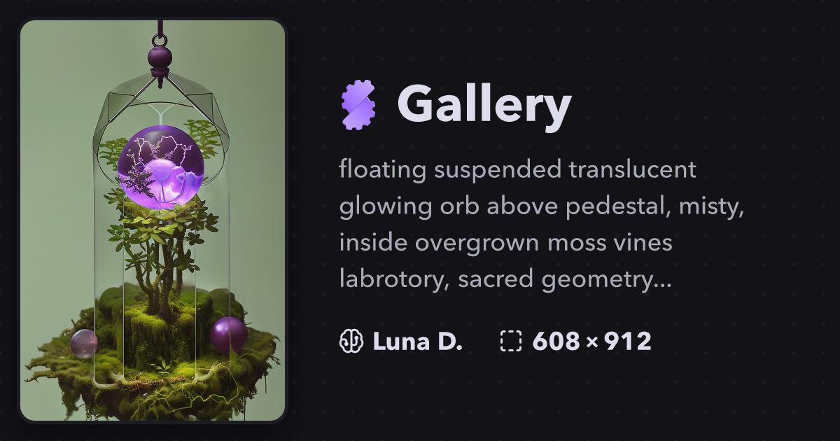 "floating suspended translucent glowin..." | Gallery | Stablecog